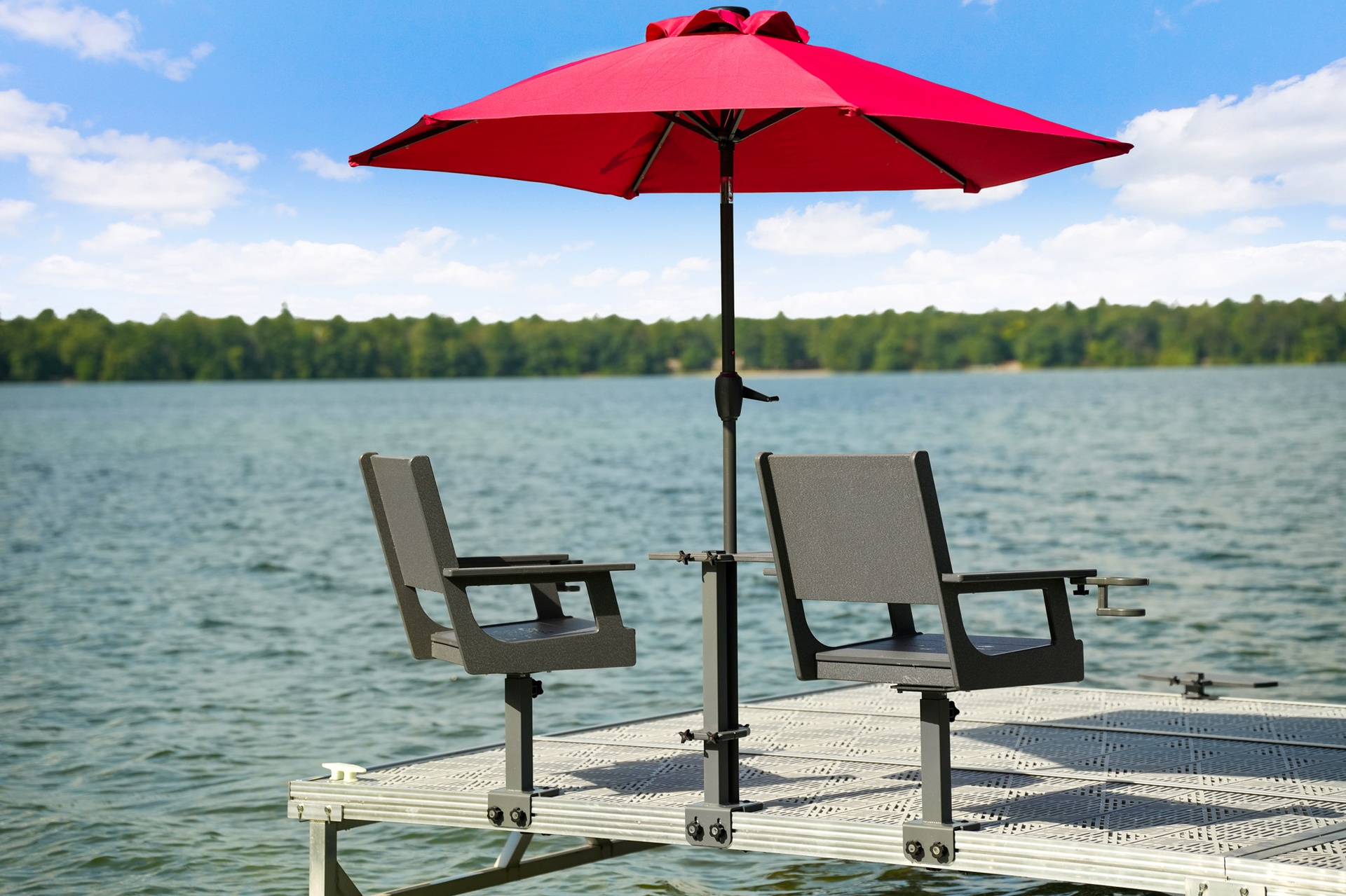 Flow Through Diamond Decking | twinbaydockproducts